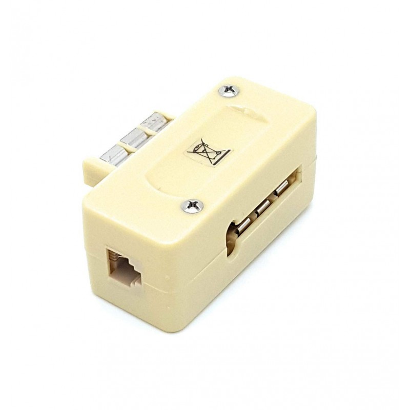 Adaptateur téléphonique gigogne RJ11 - CPC informatique